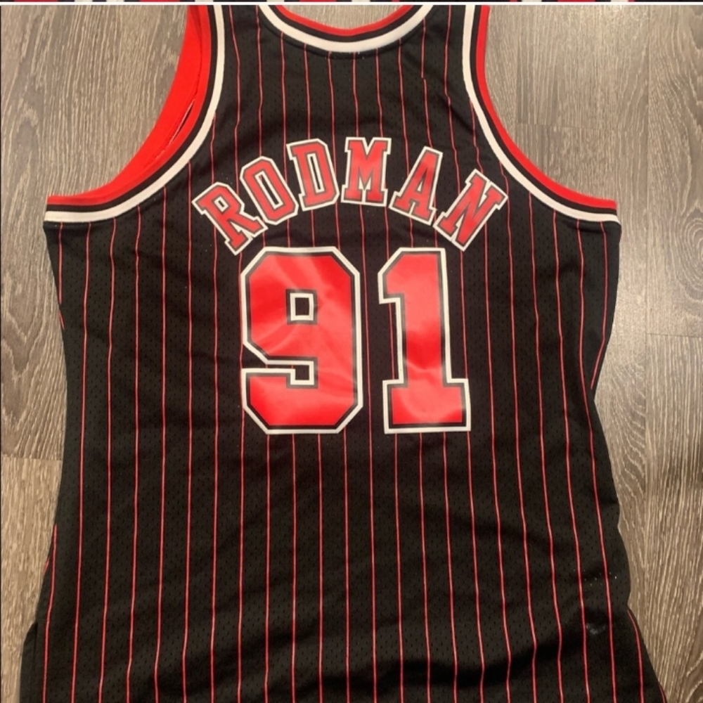 Dennis Rodman Mitchell & Ness Swingman Sz Xl - Gem